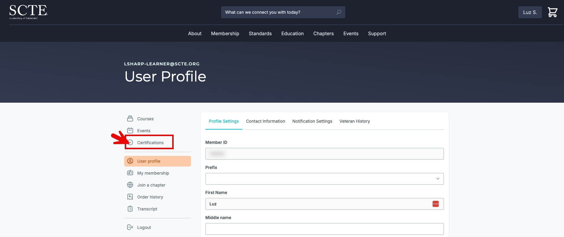 Start Your SCTE Certification Exam or Confirm a Purchase - Society of Cable Telecommunications ...