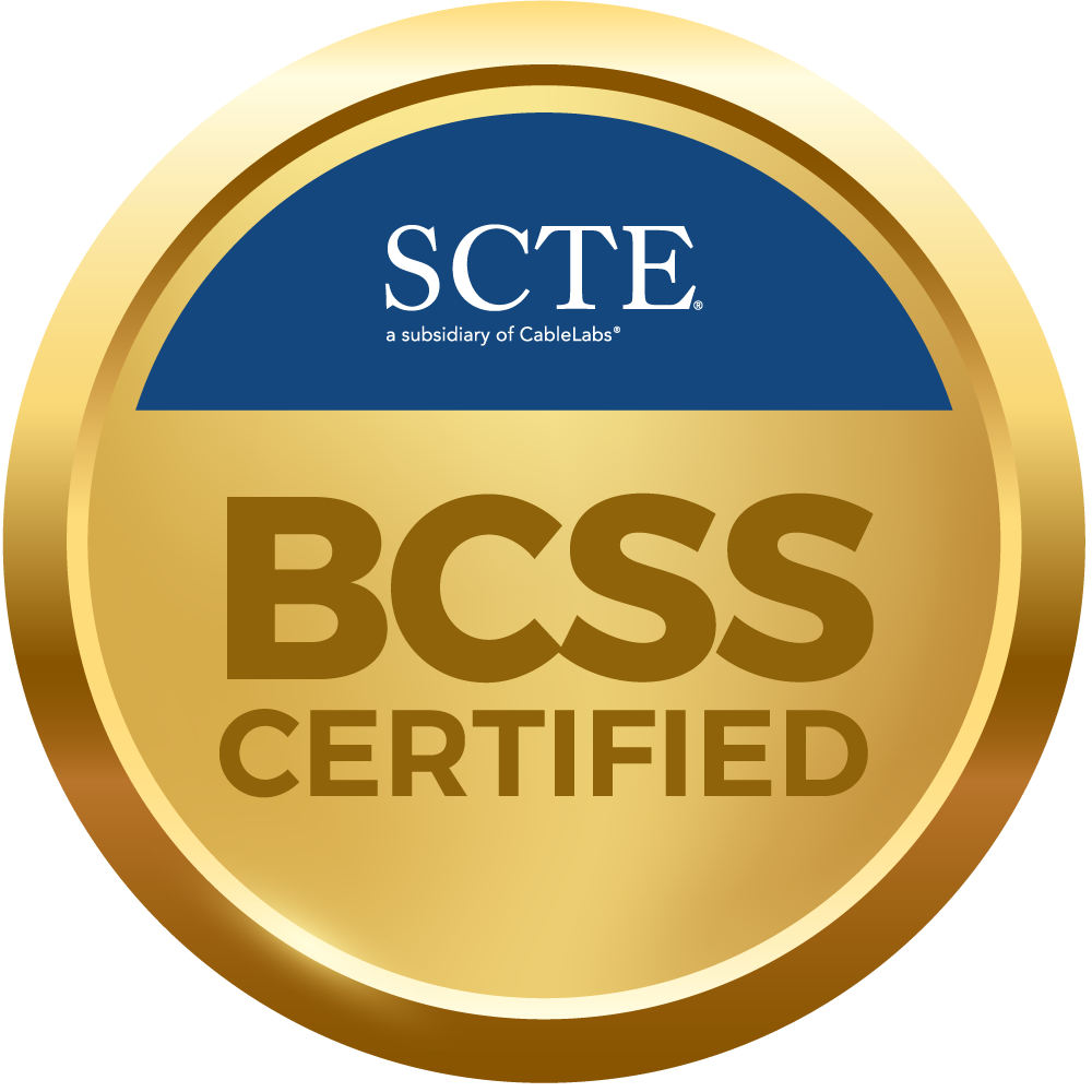 Certification - Society of Cable Telecommunications Engineers